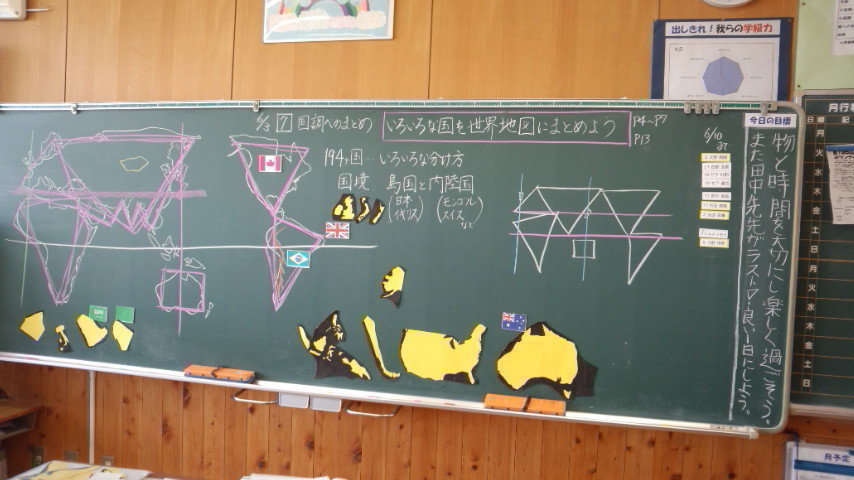 休校中のあなたへ 5月の授業ノート 地理2 世界の国々: megmi farm めぐみ農場（野島恭一)のブログ